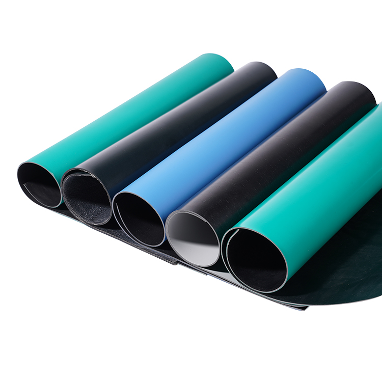 ESD Green Table Mat Lab Rubber Mat from China manufacturer - Leenol
