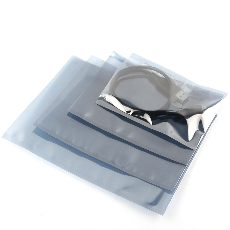 Custom Foil Aluminium Antistatic Zipper Packing Shielding ESD Bag from ...