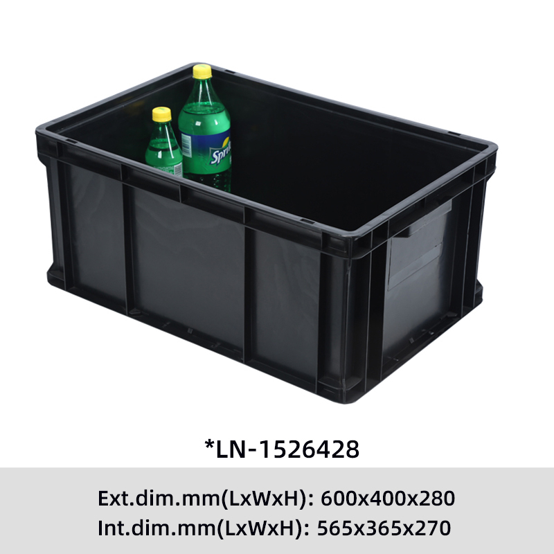 Conductive Tote Box Black Plastic ESD Conductive Boxes from China ...